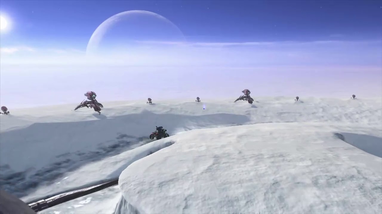 Plasma Grenade across most of Snowbound - YouTube