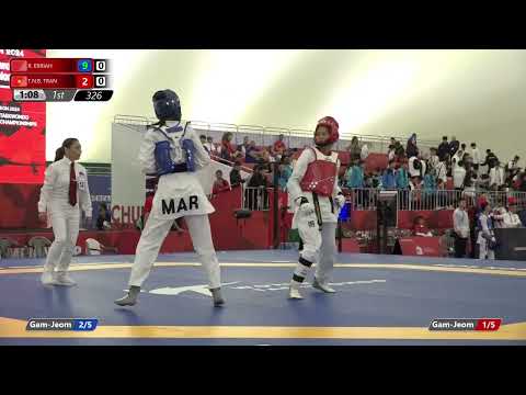 326 Round of 16 Women  46kg MAR R  ERRIAH VIE T N B  TRAN