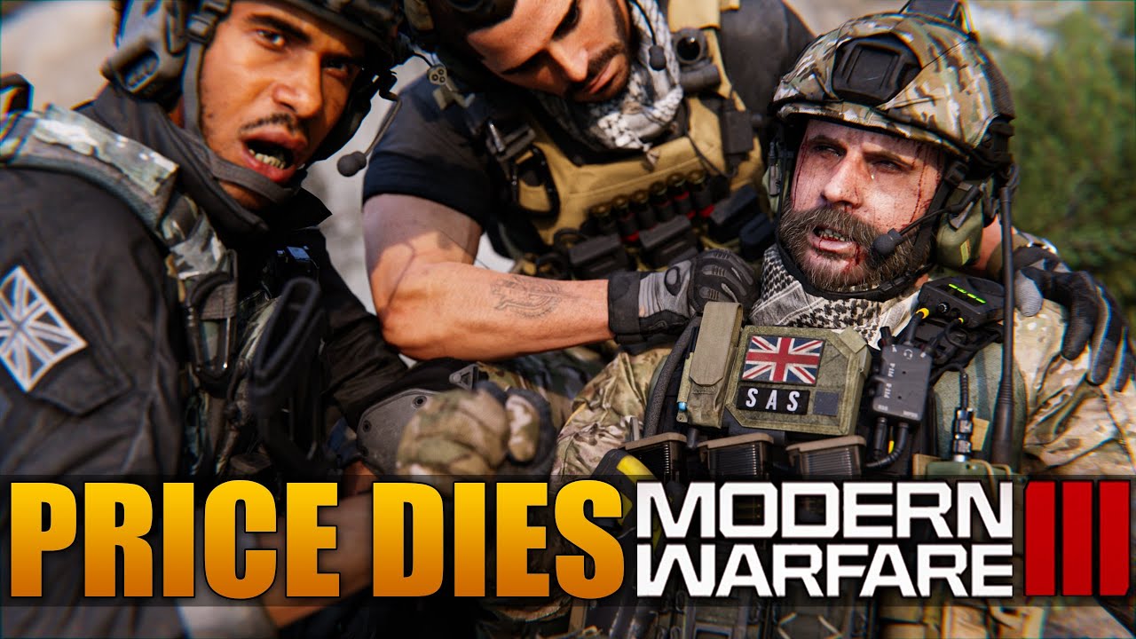 Captain Price Dies In Modern Warfare 3… - YouTube