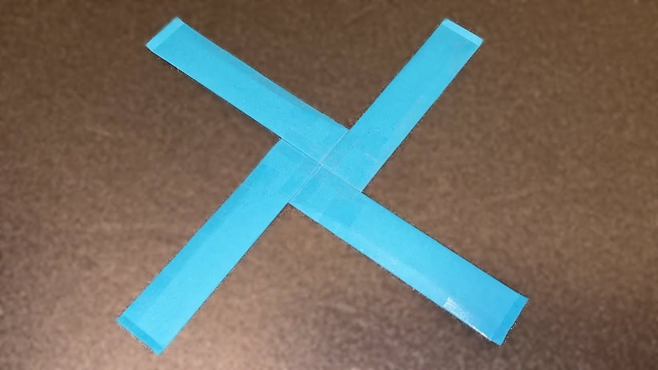 How to Make EASY Paper Boomerang - Works Every Time - YouTube