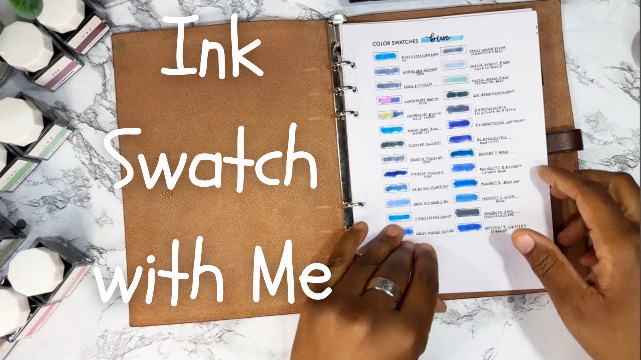 Ink Swatch w/Me|Fountain Pen Inks|Goulet Pens|Sailor|Ferris Wheel Press ...