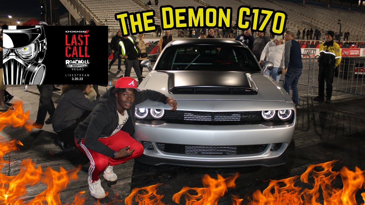 Dodge Demon 170 Reveal At Last Call Roadkill Nights In Las Vegas ...