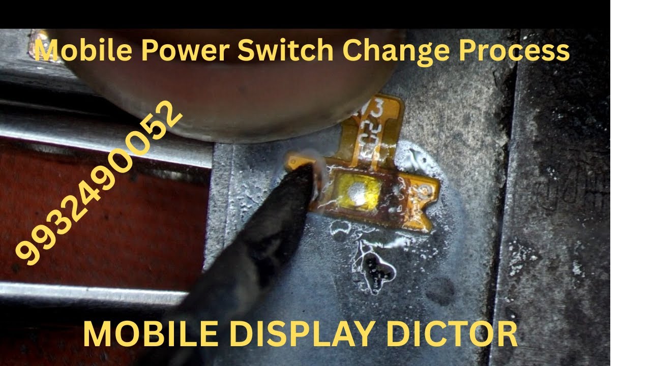 All Mobile Power Switch Change process.@How To Repair Mobile Power ...