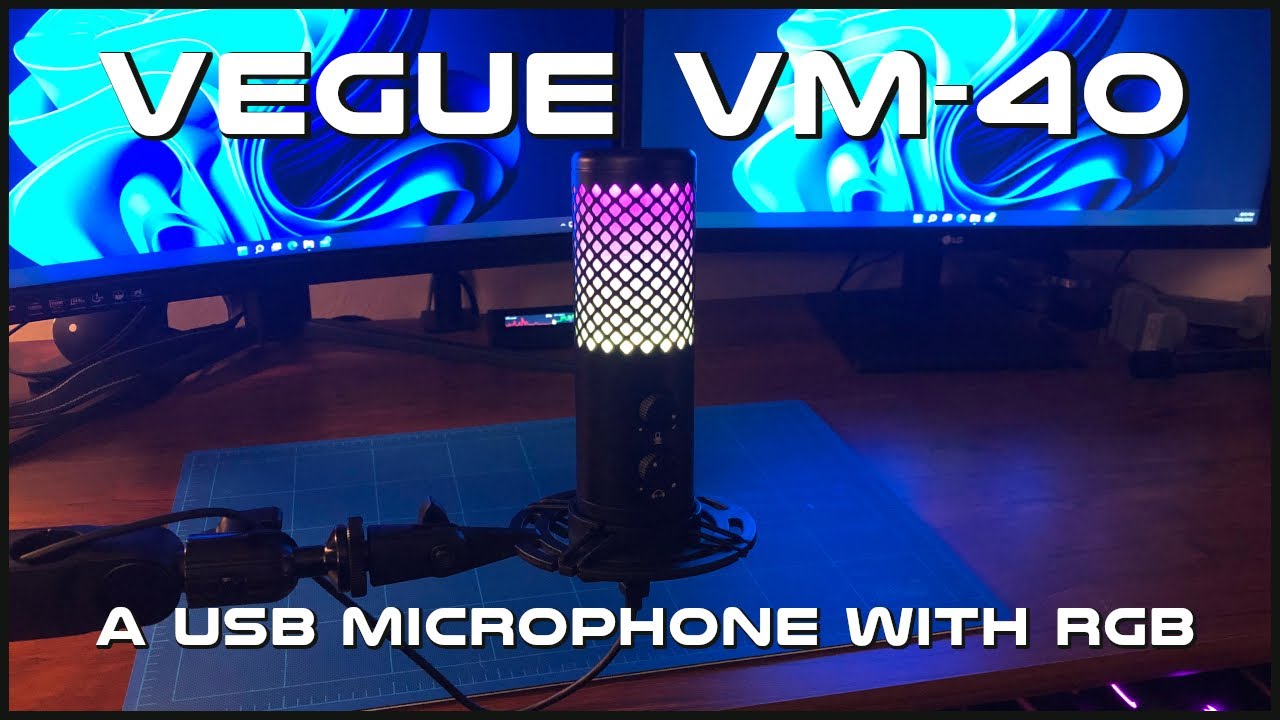 Mic that’s under $40 with RGB! Unboxing, Setup and Review! - YouTube