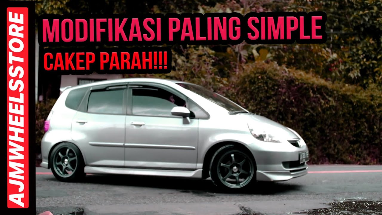MODIFIKASI SIMPLE HONDA JAZZ GD3 // SSR TYPE-C ON HONDA JAZZ GD3 - YouTube