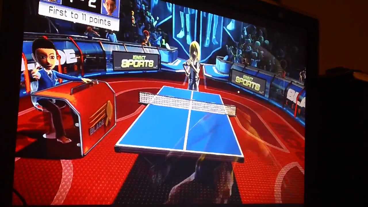 Kinect Sports Online Match #2 Table Tennis - YouTube