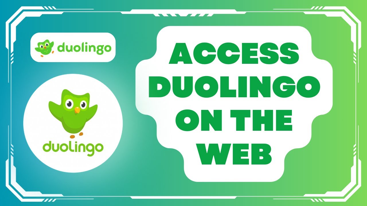 How to Access Duolingo on the Web - YouTube
