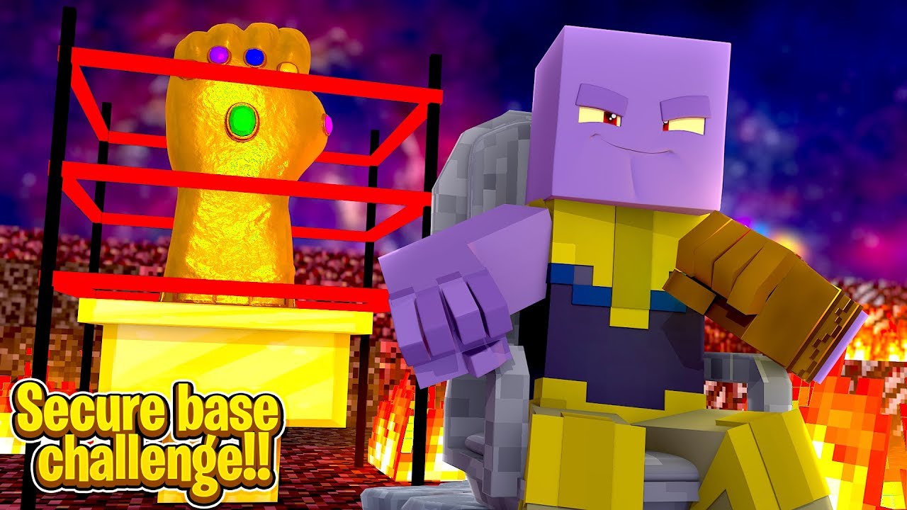 SECURE THANOS INFINITY GAUNTLET CHALLENGE - Most Secure Base Challenge ...