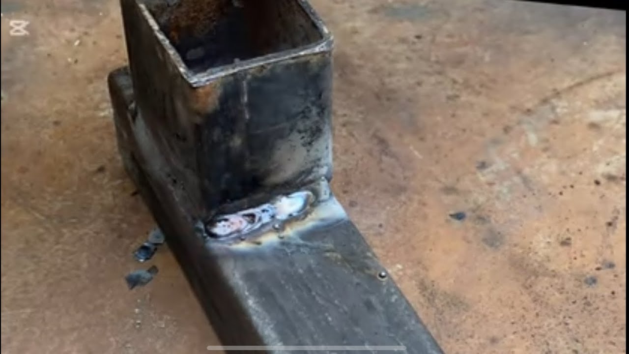 #arcwelding horizontal position welding technique on thin square pipes ...
