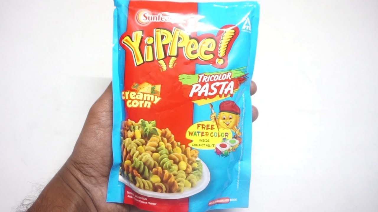 Independence day Special Yippee Tricolor Pasta with free water color ...