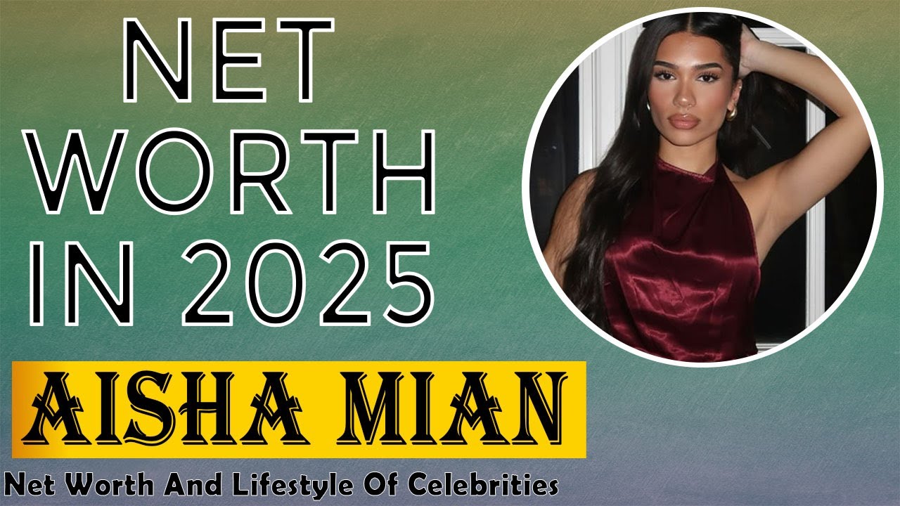 Aisha Mian Net Worth 2025 – You Won’t Believe How Rich She Is! - YouTube