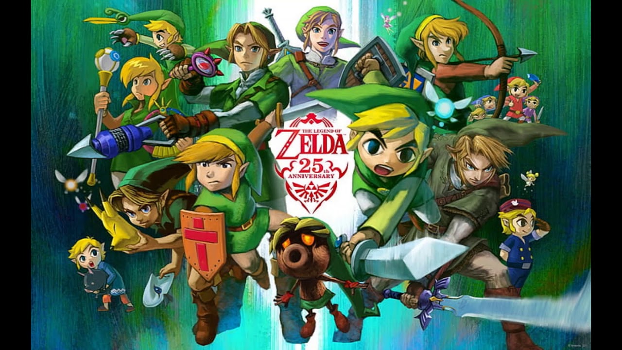 07-The Legend of Zelda Main Theme Medley[젤다의 전설 25주년 기념 오케스트라] - YouTube