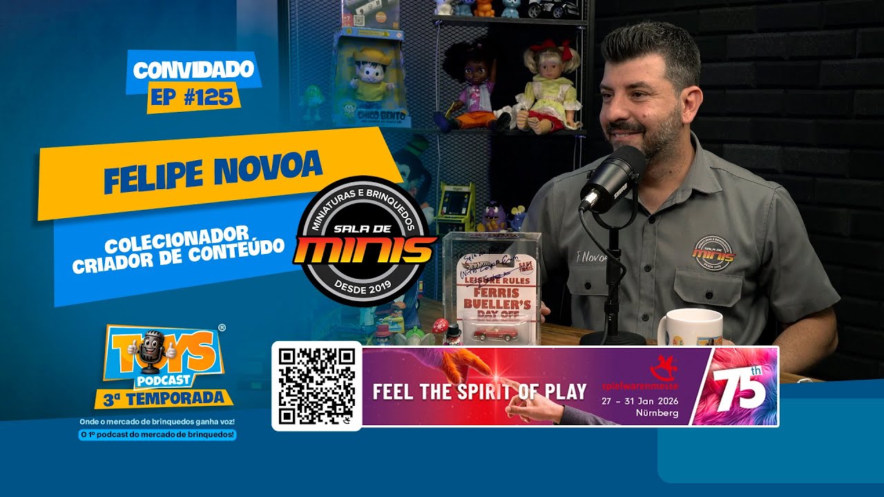 FELIPE NOVOA | SALA DE MINIS - ToysPodCast Ep#125 - YouTube