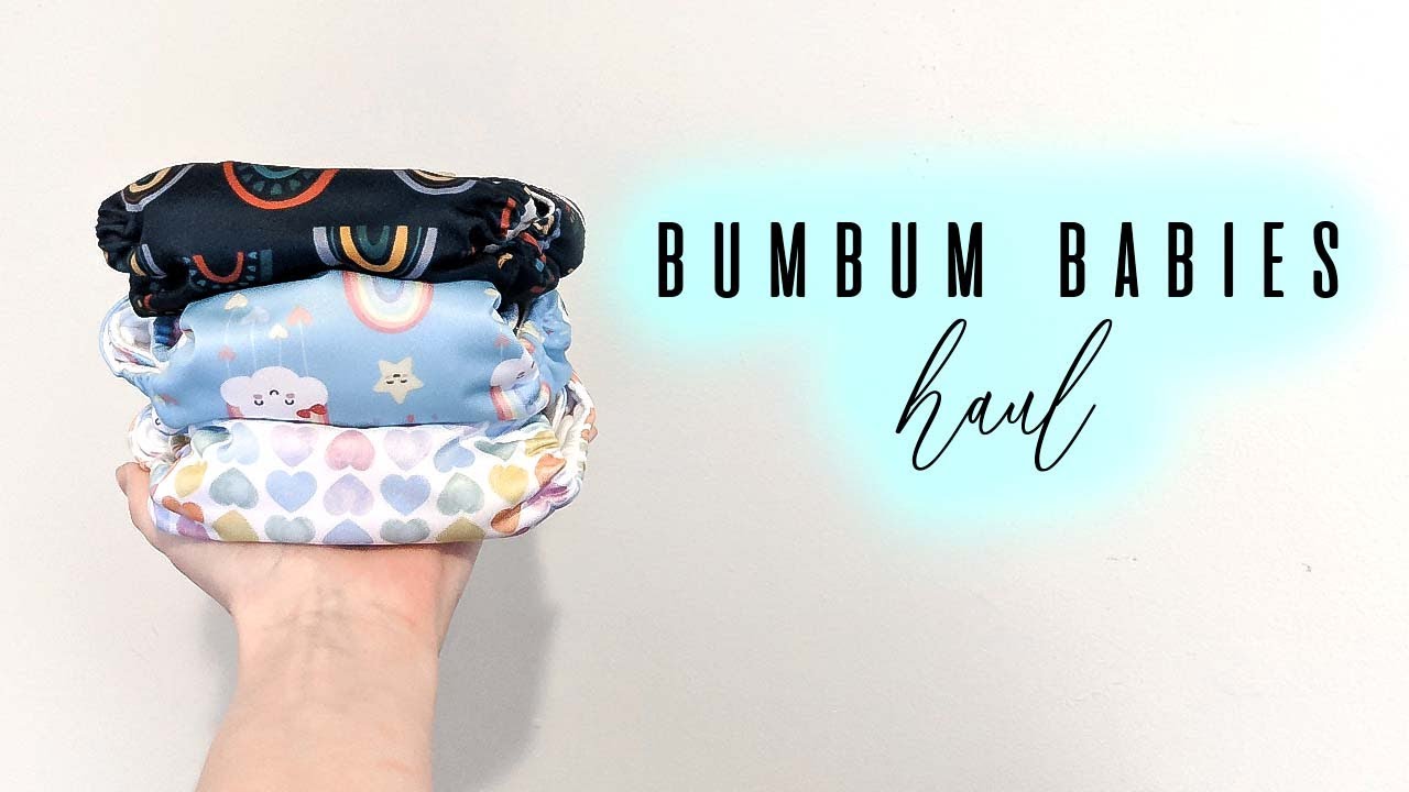 Bumbum Babies Unboxing | Newborn and One Size Cloth Diapers - YouTube