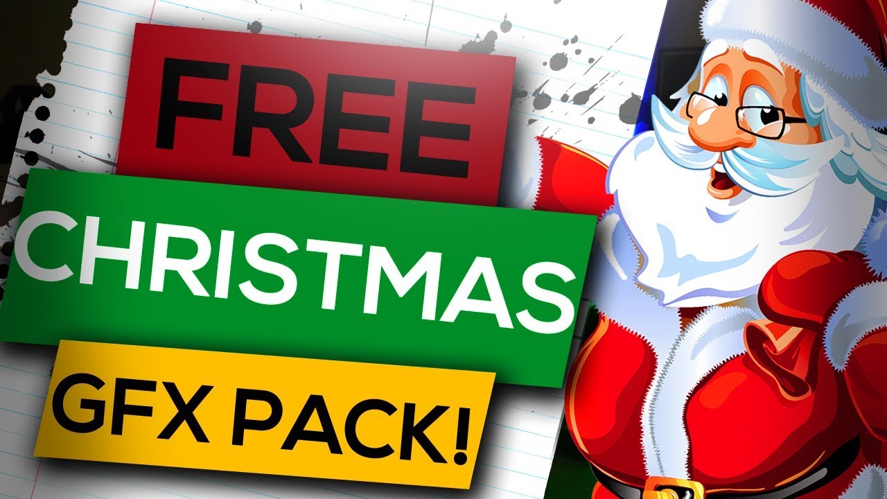 CHRISTMAS THEMED PHOTOSHOP CC / CS6 100% FREE GFX PACK | INCLUDES ...