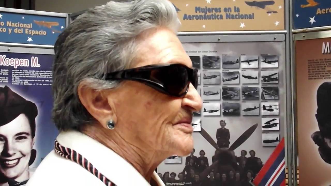 Margot Duhalde Sotomayor "La mujer alada" Piloto chilena en la II ...
