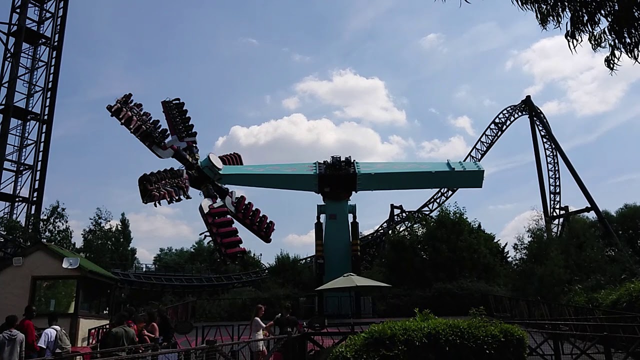 Samurai Ride At Thorpe Park Resort - YouTube