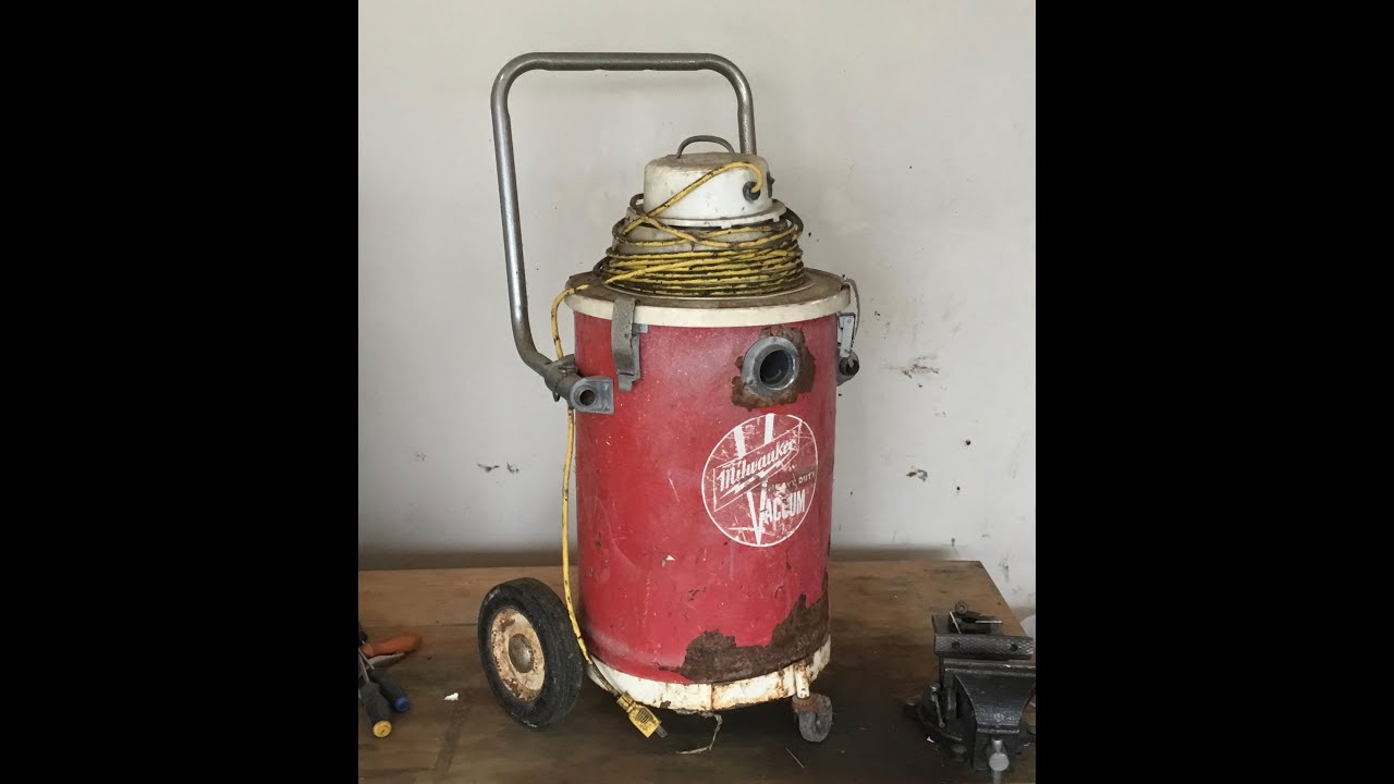 Scrapping an old shop vac for tin/shred, copper, aluminium, other ...