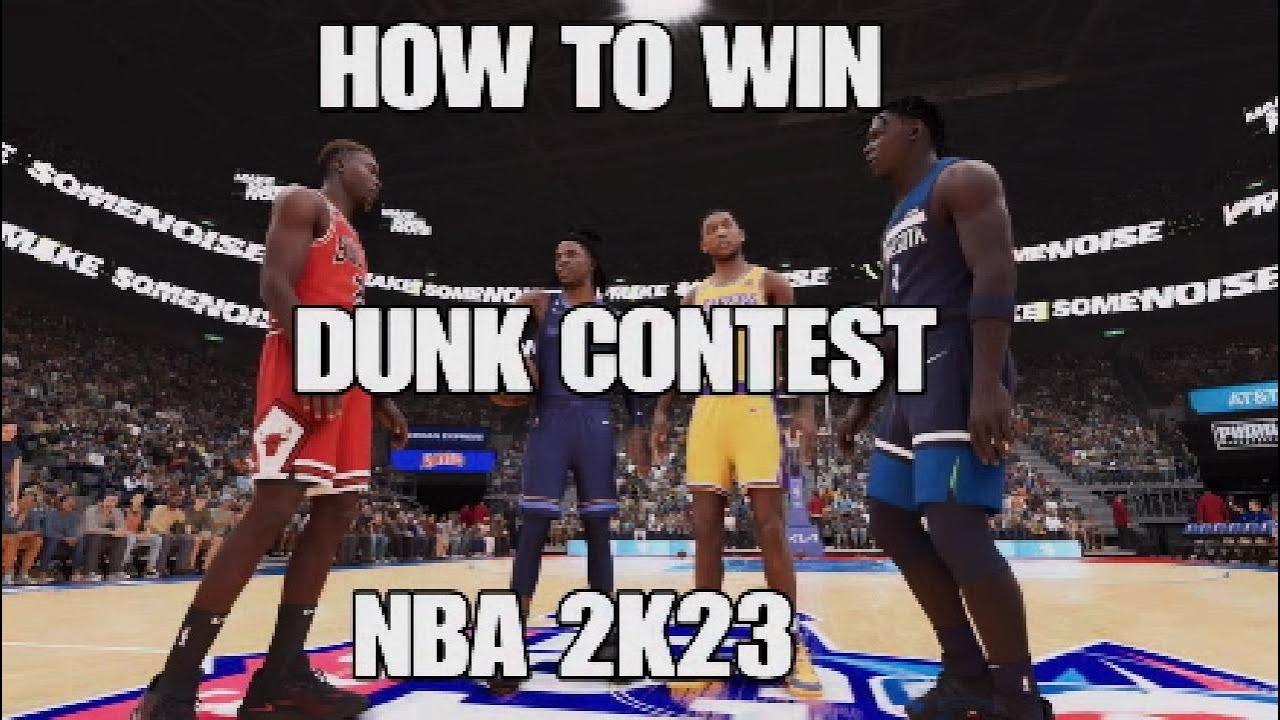 NBA 2K23 - HOW TO WIN DUNK CONTEST! - YouTube