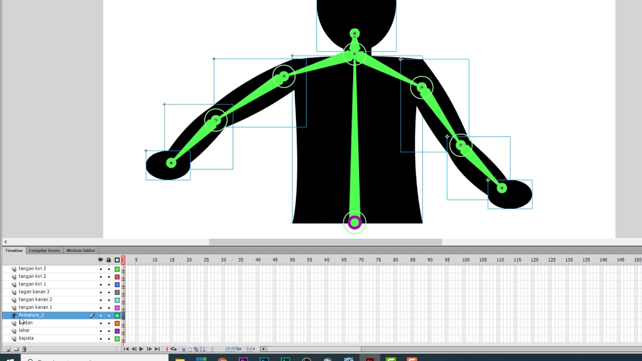 Tutorial Animasi BONE TOOL - YouTube