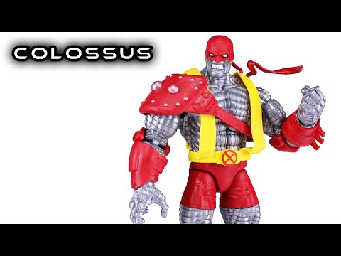 Marvel Legends AOA COLOSSUS BAF Age of Apocalypse X-Men Action Figure Review