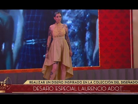 Súper desfile en Corte y confección con el desafío de Laurencio Adot