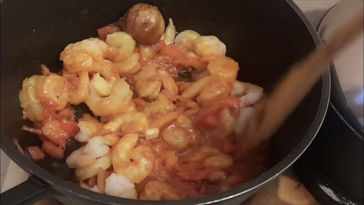 Cooking shrimp Recipe /Arabic food - YouTube