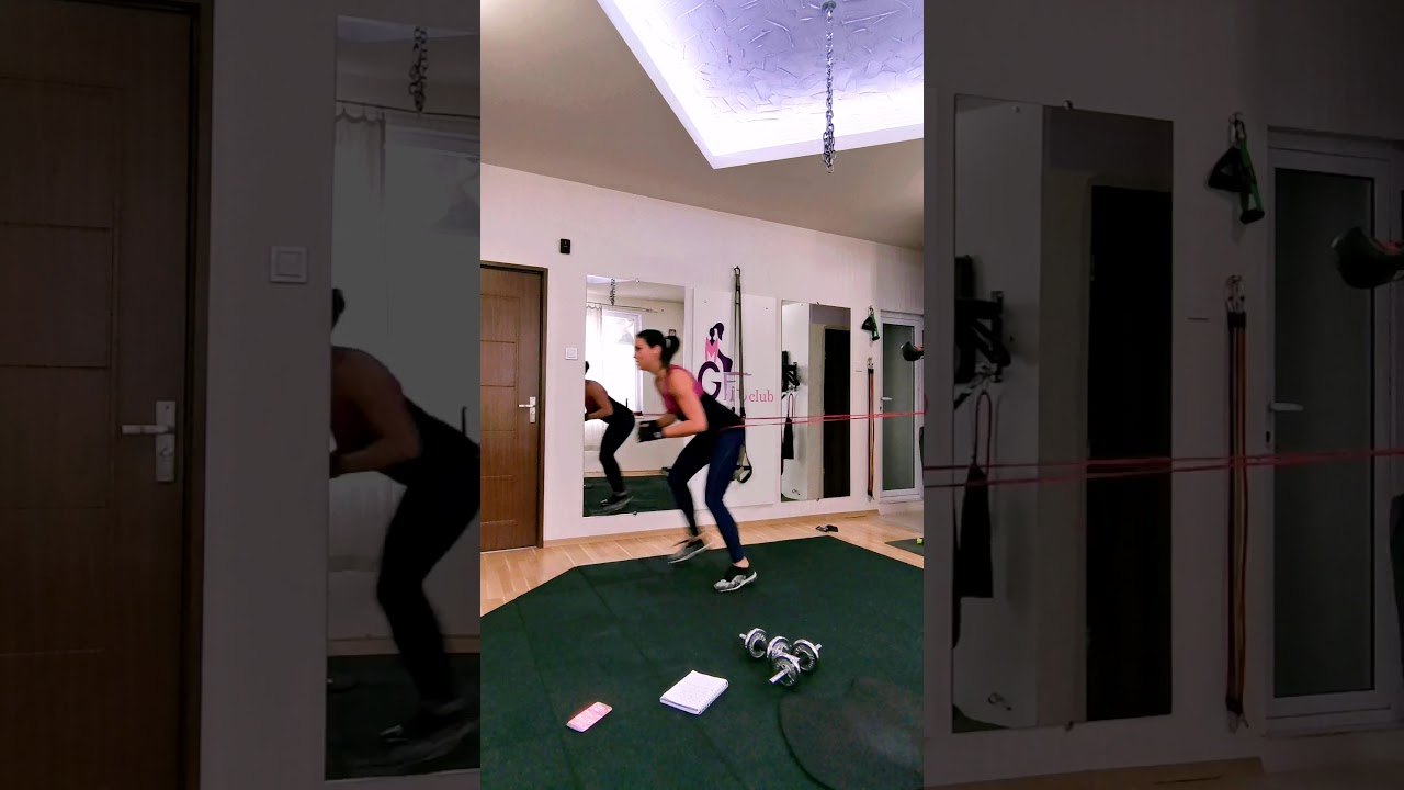 FORWARD JUMP SHUFFLE BACK - YouTube