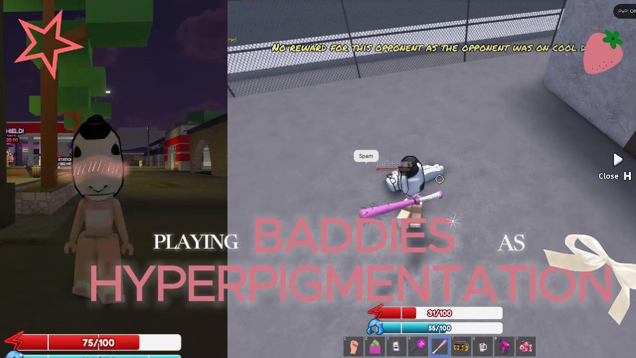 Playing BADDIES as HYPERPIGMENTATION - YouTube
