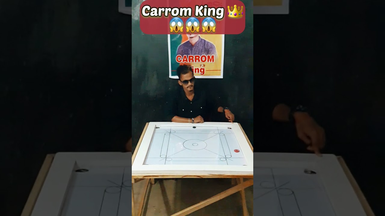 Carrom King 👑 Amazing Tips Shots #viral #viralvideo #viralshorts # ...