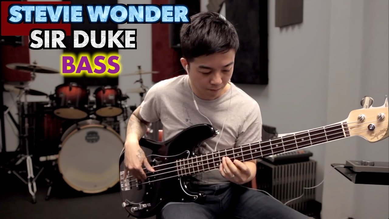 【少康】Stevie Wonder - Sir Duke Bass Cover - YouTube