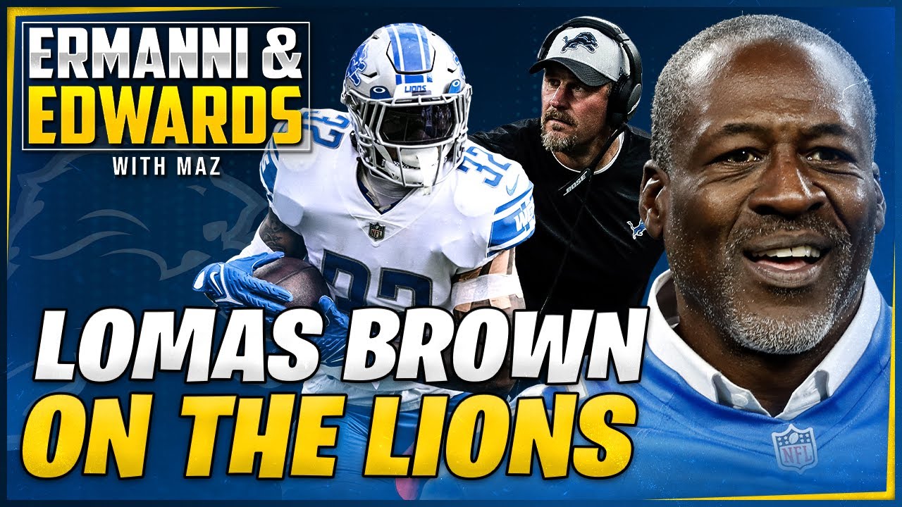 Lomas Brown on the Detroit Lions, D'Andre Swift and Jared Goff - YouTube