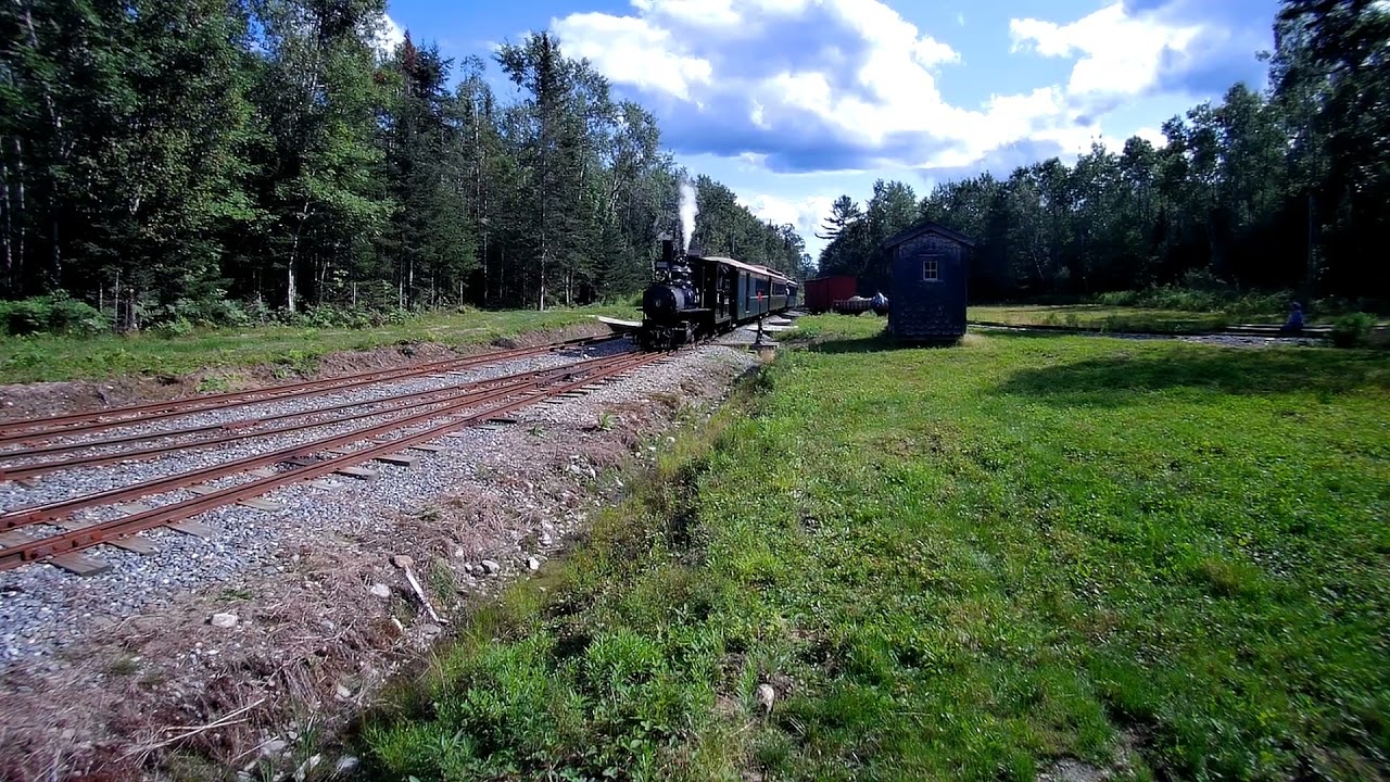 Sandy River & Rangeley Lakes Two Foot steam locomotive #6 - YouTube