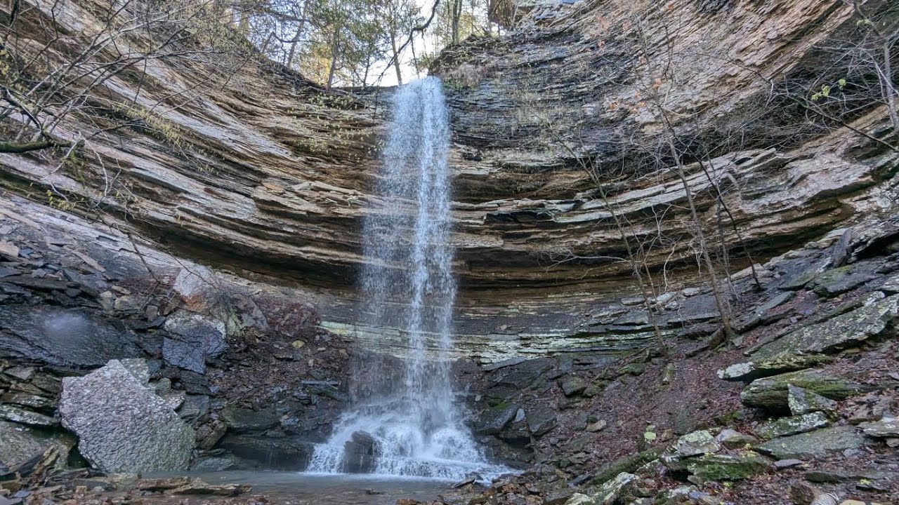 Devils Canyon Falls Running Well 3-25-23 - YouTube