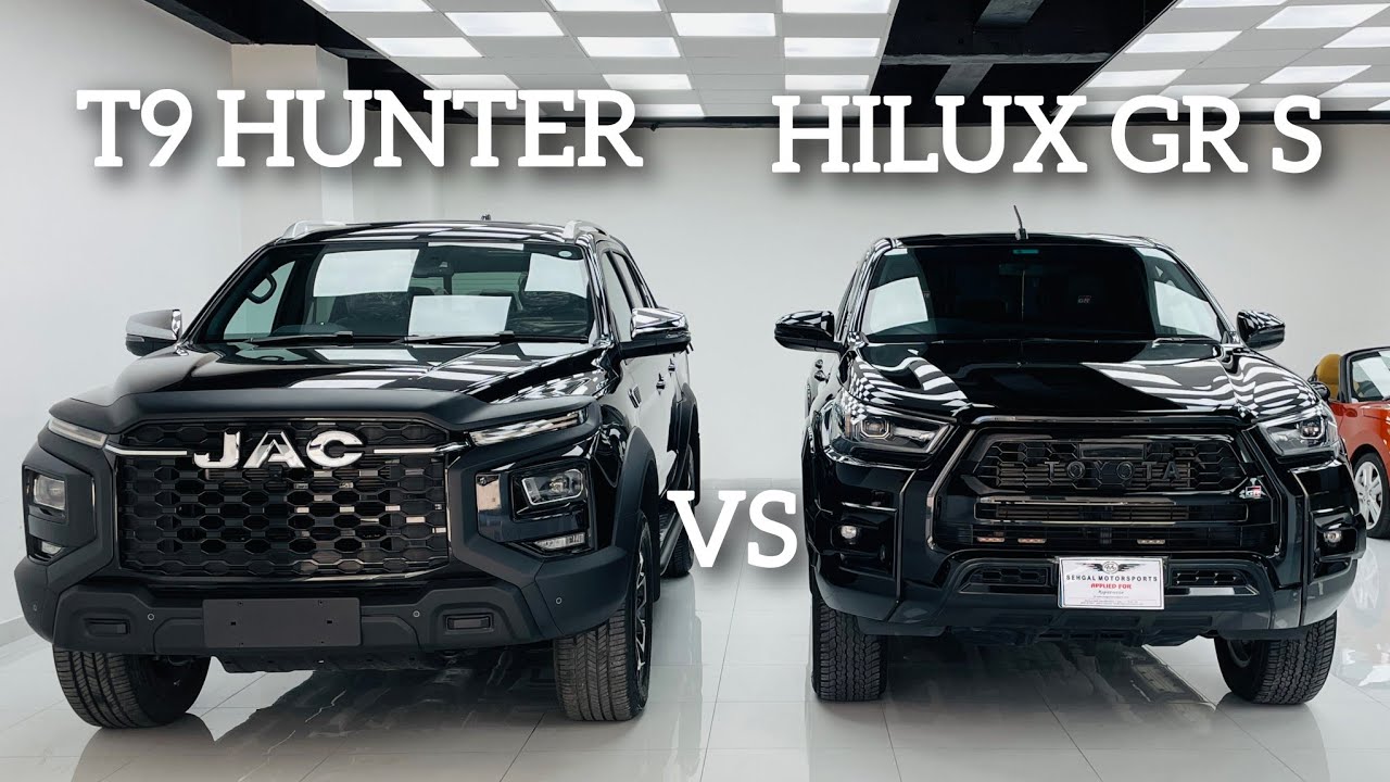 Toyota Revo GR-Sports 2025 vs JAC T9 Hunter 2025 Detail Review | Spec's ...