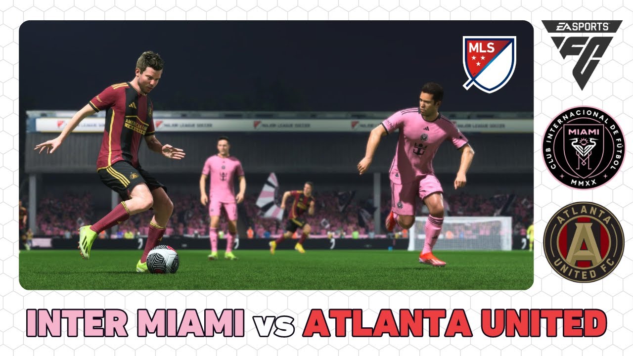 INTER MIAMI vs ATLANTA UNITED - MLS 2024 - YouTube