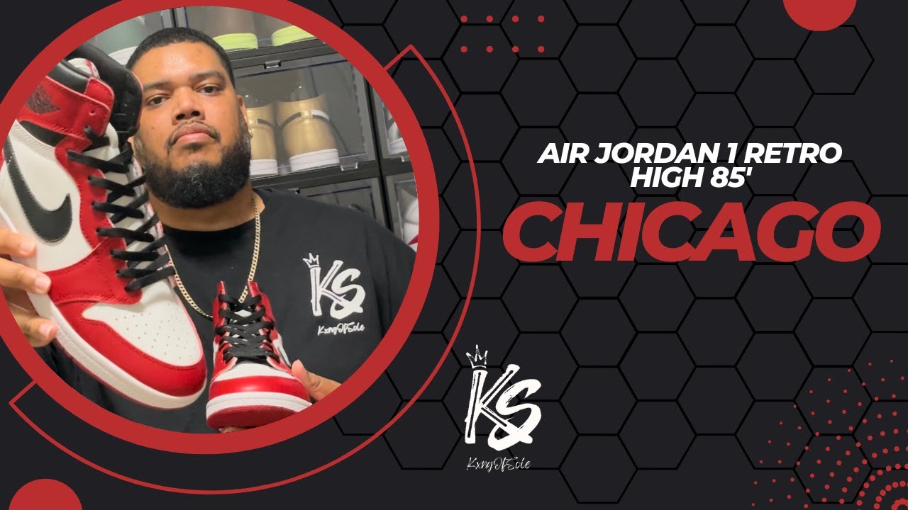 Air Jordan 1 Retro High 85 Chicago Sneaker Review - YouTube