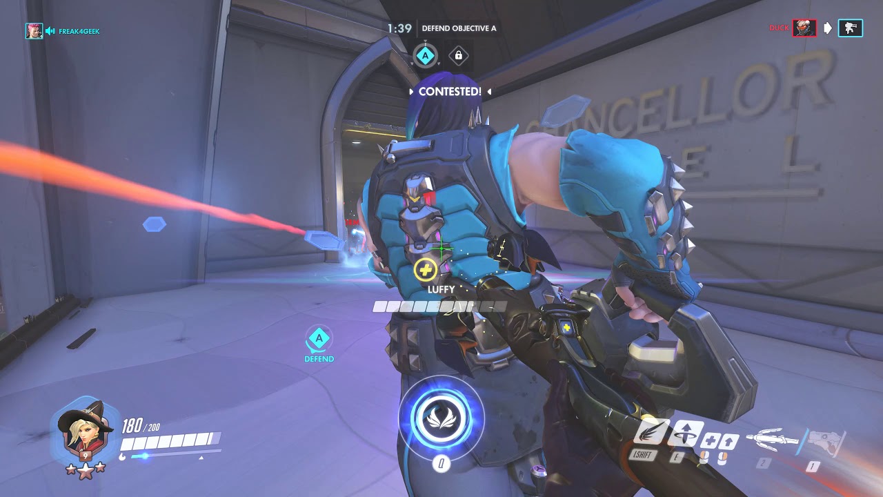 Overwatch No Mercy from Mercy - YouTube