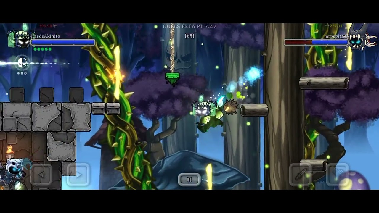 Magic Rampage Spear Battle ||Warlock VS Black Mage|| - YouTube