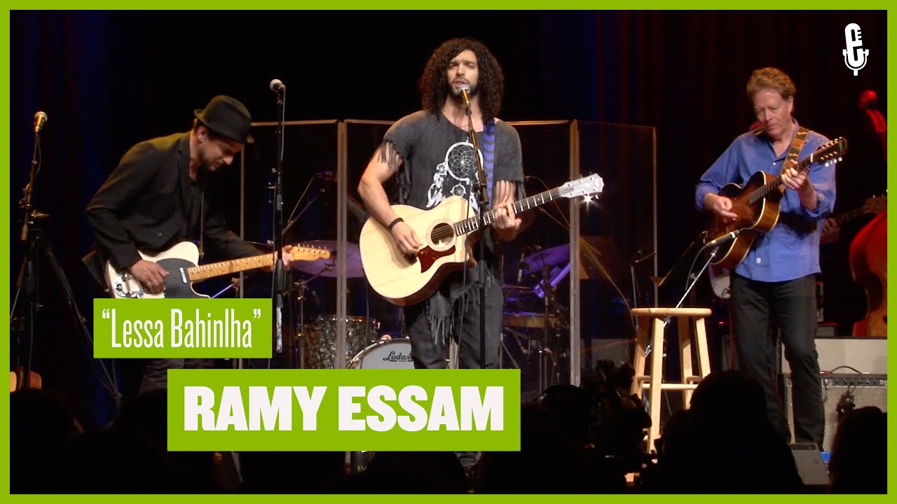 Ramy Essam - Lessa Bahinlha (Live on eTown) - YouTube