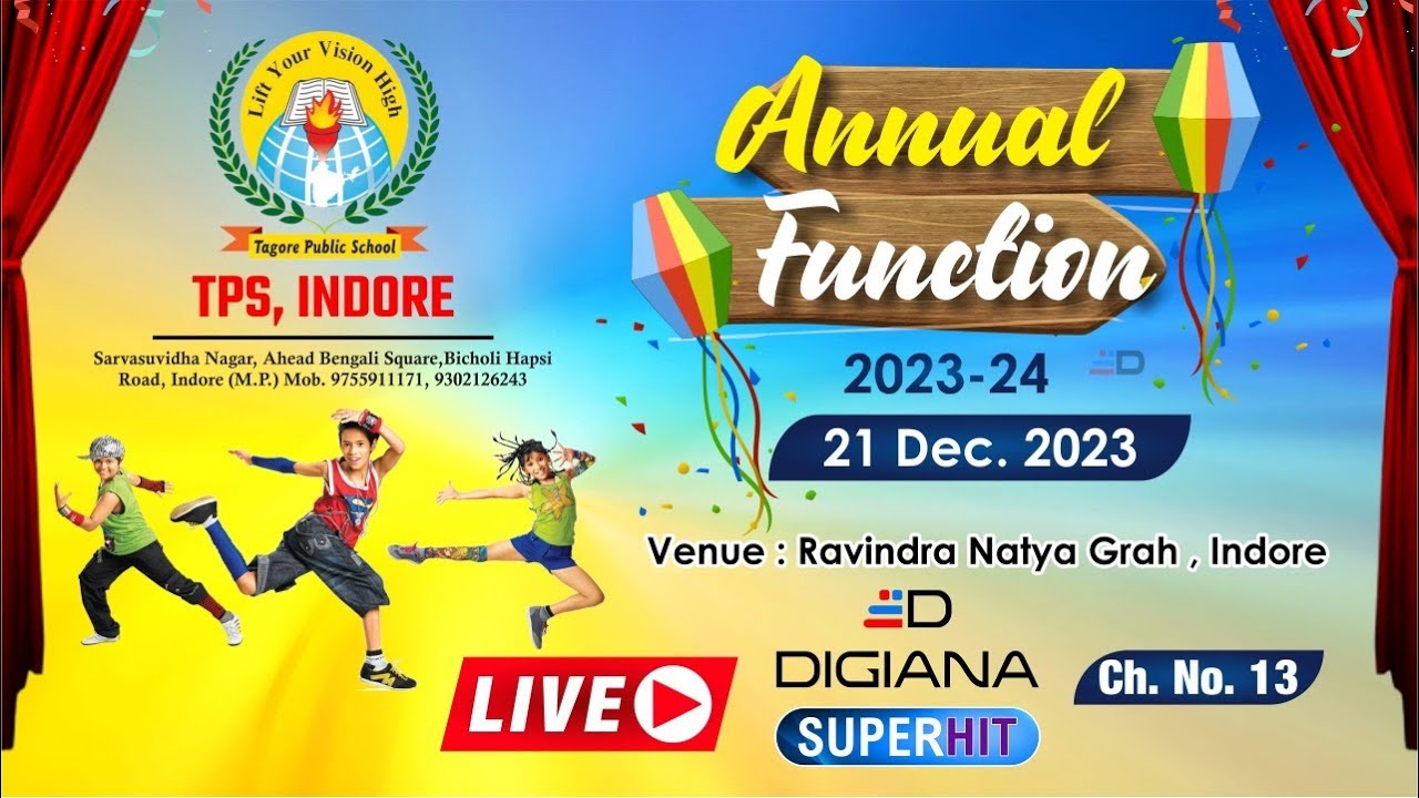 TPS, Indore Annual Function 2023 - YouTube