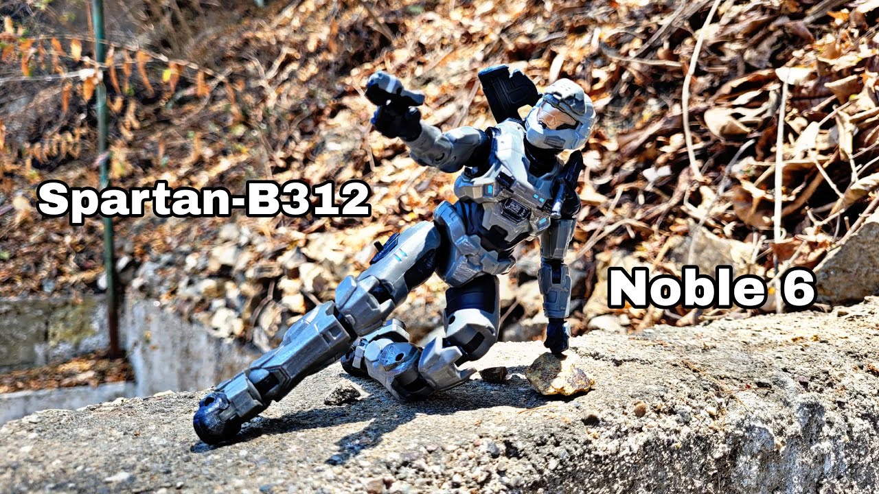 Spartan B312 Noble 6 The Spartan Collection Wave 3 Jazwares Uboxing ...