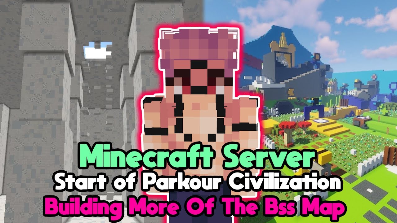 Minecraft Server Start of Parkour Civilization and Building More of The ...