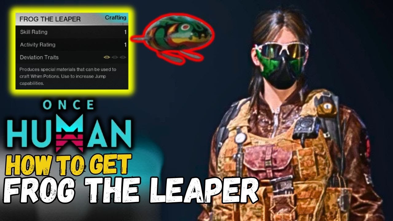 Frog the Leaper deviation Location in Once Human - YouTube