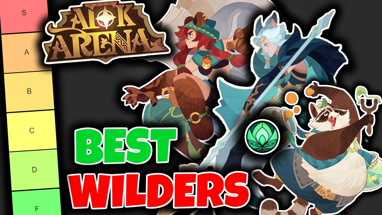 Wilders Best Heroes // AFK ARENA Faction Tier List 4 - YouTube
