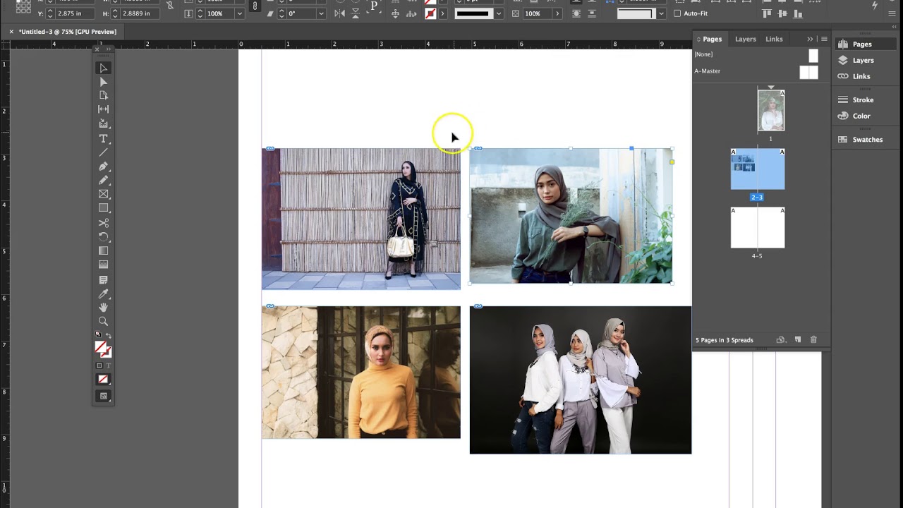 ADOBE INDESIGN_Getting Started/ Basic Workflow - YouTube