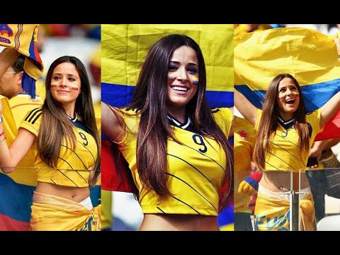 top 40 most Beautiful Girl Fans At Football World Cup 2018 HD - YouTube