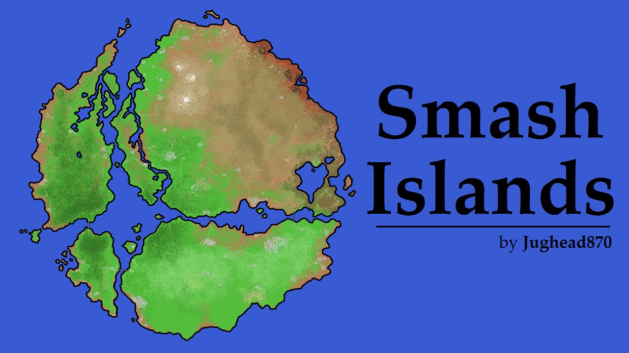 Smash Wii U: "Smash Islands" Custom Stage Series - YouTube
