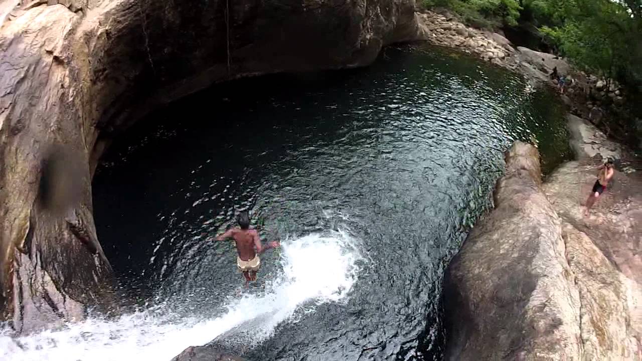 Meemure natural water slide - YouTube