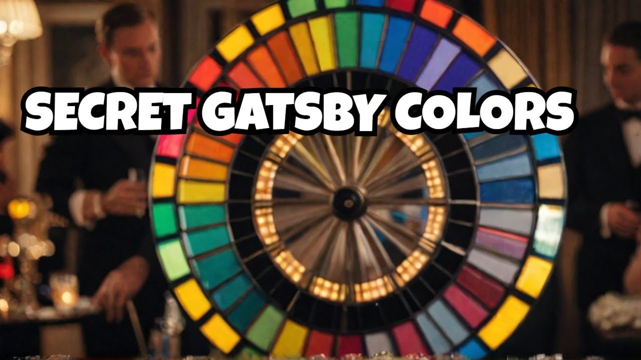 Discover the SECRET Meaning of Colors in The Great Gatsby! - YouTube